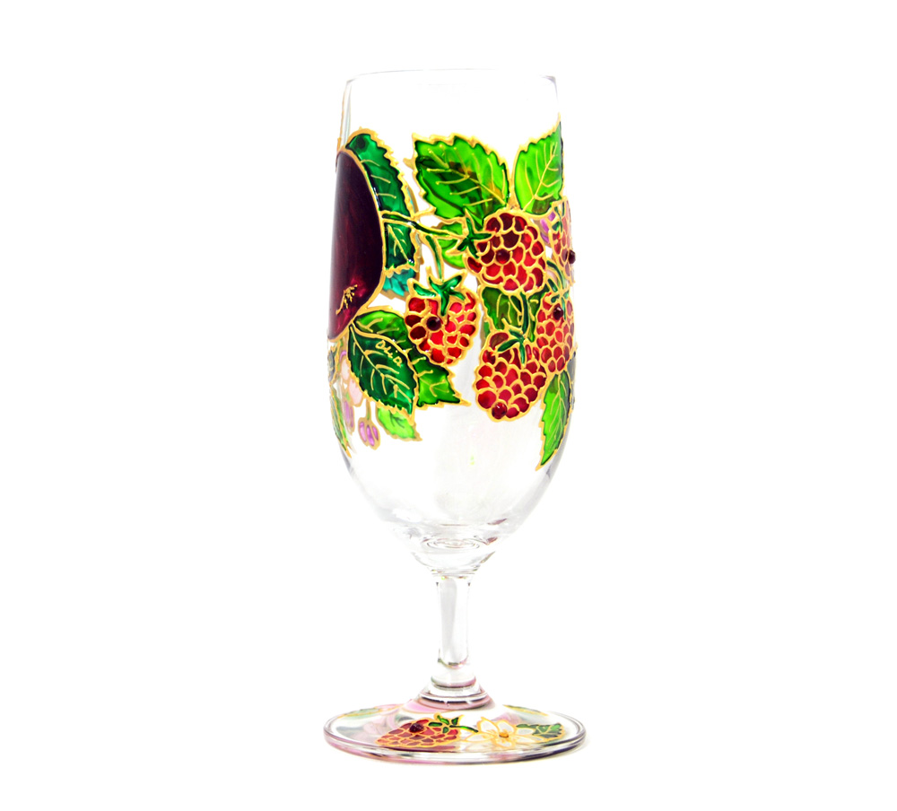 Hand Painted Glass, Summer, Seasonal Collection on Luulla